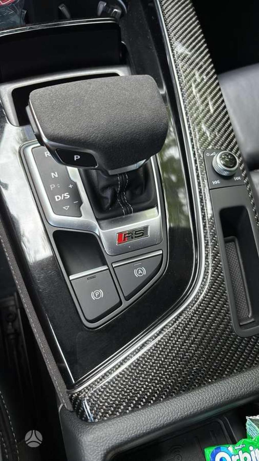 Pelēks Audi RS5 2023 Kauņa, ar dzinēja tilpumu 3.00 L un nobraukumu 60 tūkst. km par 46000 €, foto 12 vietnē AUTOMOTO.COM.LV