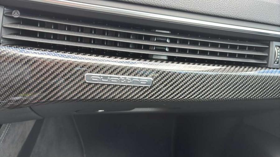 Pelēks Audi RS5 2023 Kauņa, ar dzinēja tilpumu 3.00 L un nobraukumu 60 tūkst. km par 46000 €, foto 14 vietnē AUTOMOTO.COM.LV