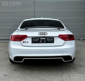 White Audi RS5 2013 in Riga, with an engine capacity of 4.20 L and mileage of 0 thousand km for 17900 €, photo 5 on AUTOMOTO.COM.LV