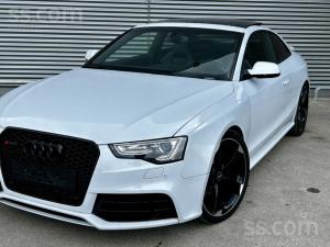 White Audi RS5 2013 in Riga, with an engine capacity of 4.20 L and mileage of 0 thousand km for 17900 €, photo 8 on AUTOMOTO.COM.LV