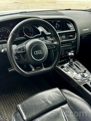 White Audi RS5 2013 in Riga, with an engine capacity of 4.20 L and mileage of 0 thousand km for 17900 €, photo 12 on AUTOMOTO.COM.LV