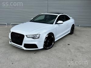 White Audi RS5 2013 in Riga, with an engine capacity of 4.20 L and mileage of 0 thousand km for 17900 €, photo 23 on AUTOMOTO.COM.LV