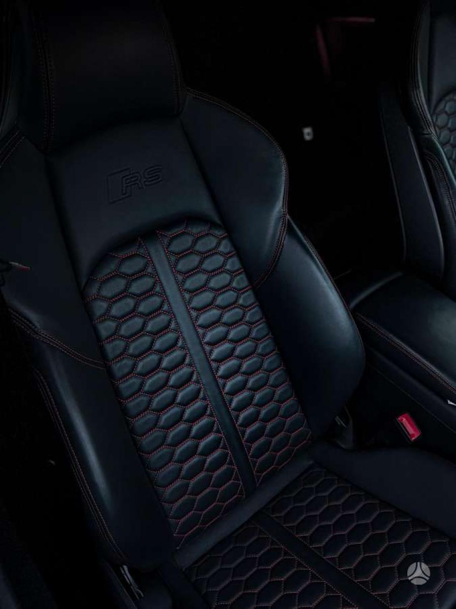 White Audi RS5 2024 in Kaunas, with an engine capacity of 2.89 L and mileage of 27 thousand km for 59500 €, photo 13 on AUTOMOTO.COM.LV