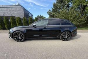 Black Audi RS6 2016 in Kaunas, with an engine capacity of 3.99 L and mileage of 210 thousand km for 42500 €, photo 6 on AUTOMOTO.COM.LV