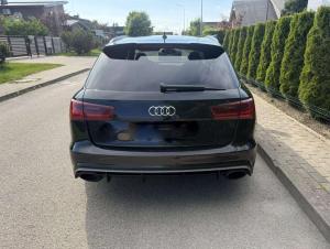 Black Audi RS6 2016 in Kaunas, with an engine capacity of 3.99 L and mileage of 210 thousand km for 42500 €, photo 7 on AUTOMOTO.COM.LV