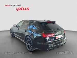 Black Audi RS6 2017 in Tallinn, with an engine capacity of 4.00 L and mileage of 121 thousand km for 49900 €, photo 4 on AUTOMOTO.COM.LV