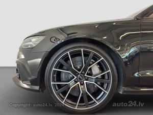 Black Audi RS6 2017 in Tallinn, with an engine capacity of 4.00 L and mileage of 121 thousand km for 49900 €, photo 11 on AUTOMOTO.COM.LV