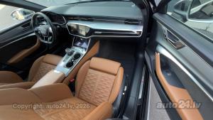 Black Audi RS6 2020 in Tallinn, with an engine capacity of 4.00 L and mileage of 146 thousand km for 79800 €, photo 7 on AUTOMOTO.COM.LV