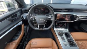 Black Audi RS6 2020 in Tallinn, with an engine capacity of 4.00 L and mileage of 146 thousand km for 79800 €, photo 8 on AUTOMOTO.COM.LV