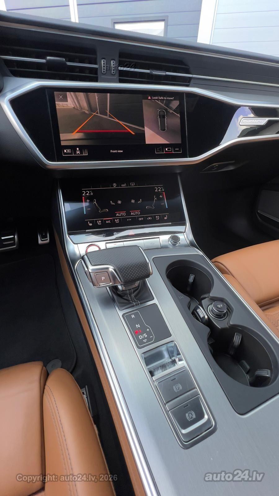 Black Audi RS6 2020 in Tallinn, with an engine capacity of 4.00 L and mileage of 146 thousand km for 79800 €, photo 11 on AUTOMOTO.COM.LV