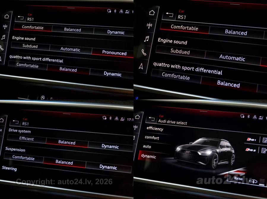 Черный Ауди РС6 2021 в Таллин, объемом двигателя 4.00 л и пробегом 66 тыс. км за 88000 €, фото 22 на AUTOMOTO.COM.LV