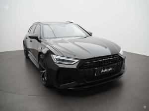 Black Audi RS6 2021 in Vilnius, with an engine capacity of 4.00 L and mileage of 104 thousand km for 75000 €, photo 4 on AUTOMOTO.COM.LV