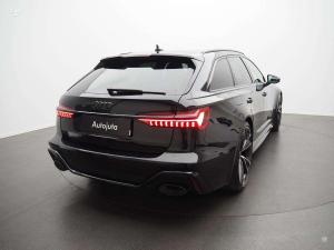 Black Audi RS6 2021 in Vilnius, with an engine capacity of 4.00 L and mileage of 104 thousand km for 75000 €, photo 5 on AUTOMOTO.COM.LV