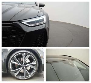 Black Audi RS6 2021 in Vilnius, with an engine capacity of 4.00 L and mileage of 104 thousand km for 75000 €, photo 8 on AUTOMOTO.COM.LV