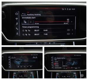 Black Audi RS6 2021 in Vilnius, with an engine capacity of 4.00 L and mileage of 104 thousand km for 75000 €, photo 27 on AUTOMOTO.COM.LV