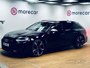 Melns Audi RS6 2022 Tallina, ar dzinēja tilpumu 0.00 L un nobraukumu 22 tūkst. km par 99900 €, foto  vietnē AUTOMOTO.COM.LV