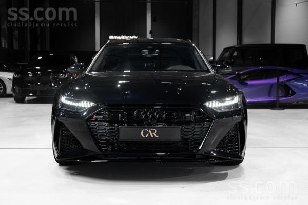 Melns Audi RS6 2025 Rīga, ar dzinēja tilpumu 4.00 L un nobraukumu 23 tūkst. km par 117370 €, foto 3 vietnē AUTOMOTO.COM.LV