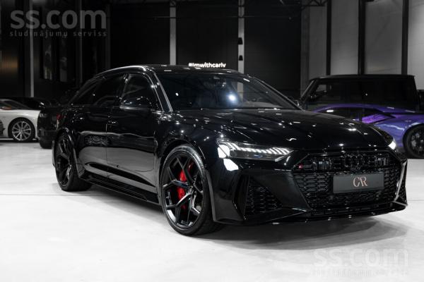 Melns Audi RS6 2025 Rīga, ar dzinēja tilpumu 4.00 L un nobraukumu 23 tūkst. km par 117370 €, foto 4 vietnē AUTOMOTO.COM.LV