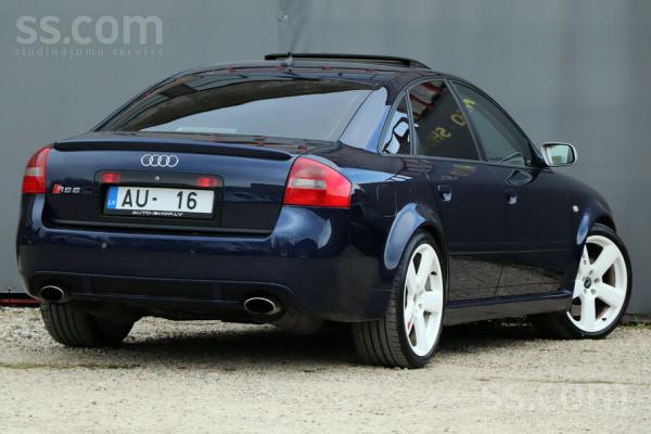 Zils Audi RS6 2003 Tukums, ar dzinēja tilpumu 4.20 L un nobraukumu 320 tūkst. km par 12500 €, foto 3 vietnē AUTOMOTO.COM.LV