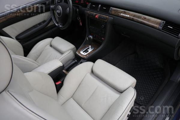 Blue Audi RS6 2003 in Tukums, with an engine capacity of 4.20 L and mileage of 340 thousand km for 11900 €, photo 7 on AUTOMOTO.COM.LV