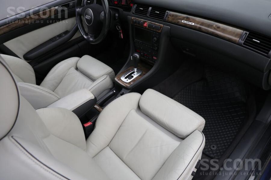 Zils Audi RS6 2003 Tukums, ar dzinēja tilpumu 4.20 L un nobraukumu 340 tūkst. km par 11900 €, foto 8 vietnē AUTOMOTO.COM.LV