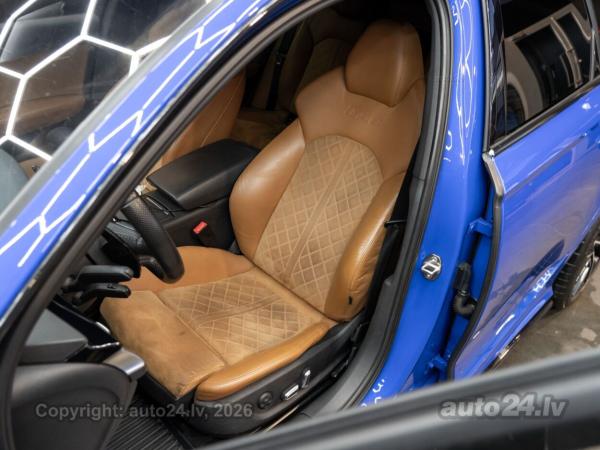 Blue Audi RS6 2014 in Tallinn, with an engine capacity of 4.00 L and mileage of 132 thousand km for 64900 €, photo 5 on AUTOMOTO.COM.LV