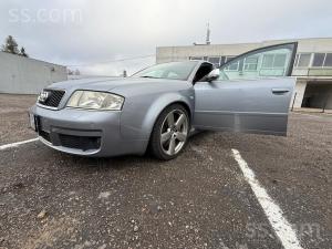 Pelēks Audi RS6 2003 Rīga, ar dzinēja tilpumu 4.20 L un nobraukumu 94 tūkst. km par 19500 €, foto 4 vietnē AUTOMOTO.COM.LV