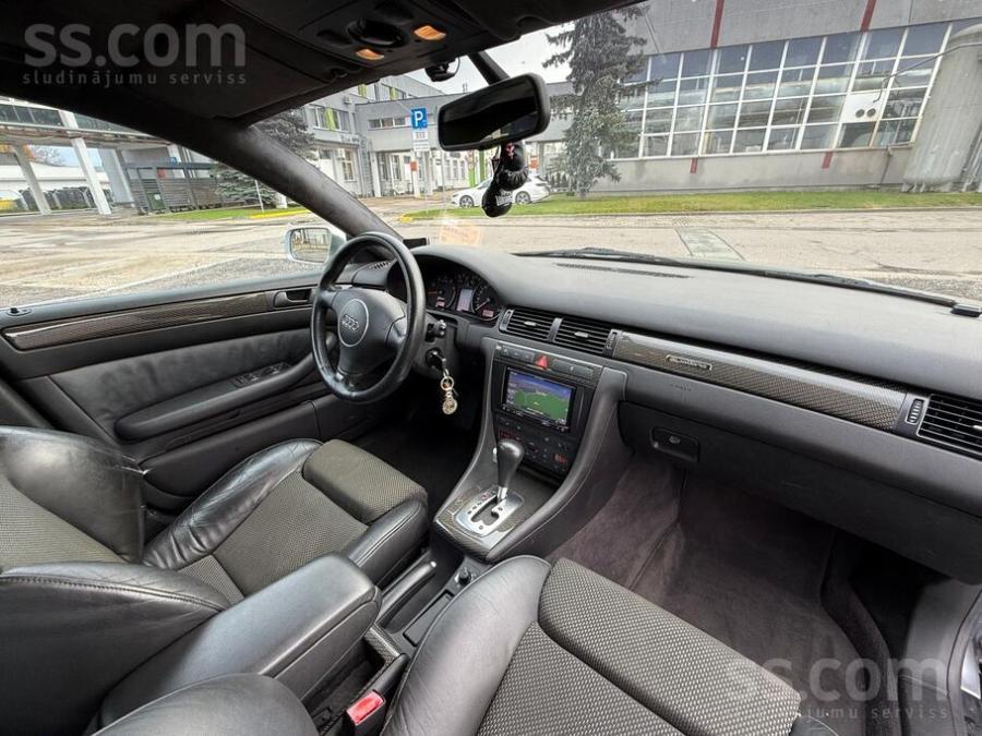 Pelēks Audi RS6 2003 Rīga, ar dzinēja tilpumu 4.20 L un nobraukumu 94 tūkst. km par 19500 €, foto 9 vietnē AUTOMOTO.COM.LV