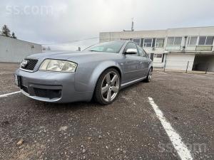Pelēks Audi RS6 2003 Rīga, ar dzinēja tilpumu 4.20 L un nobraukumu 94 tūkst. km par 19500 €, foto 14 vietnē AUTOMOTO.COM.LV