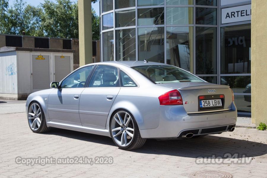 Grey Audi RS6 2004 in Tallinn, with an engine capacity of 4.20 L and mileage of 119 thousand km for 20990 €, photo 8 on AUTOMOTO.COM.LV