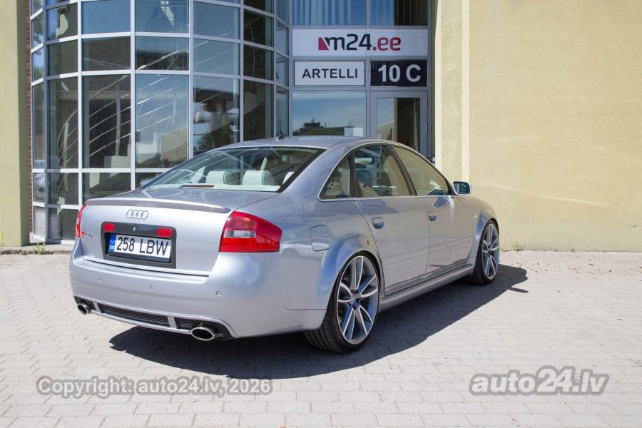Grey Audi RS6 2004 in Tallinn, with an engine capacity of 4.20 L and mileage of 119 thousand km for 20990 €, photo 9 on AUTOMOTO.COM.LV