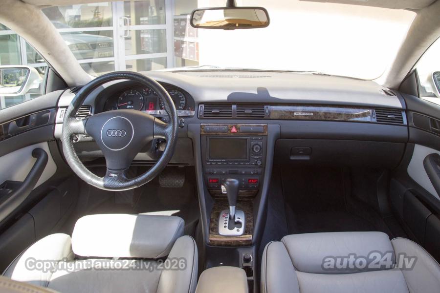 Grey Audi RS6 2004 in Tallinn, with an engine capacity of 4.20 L and mileage of 119 thousand km for 20990 €, photo 10 on AUTOMOTO.COM.LV