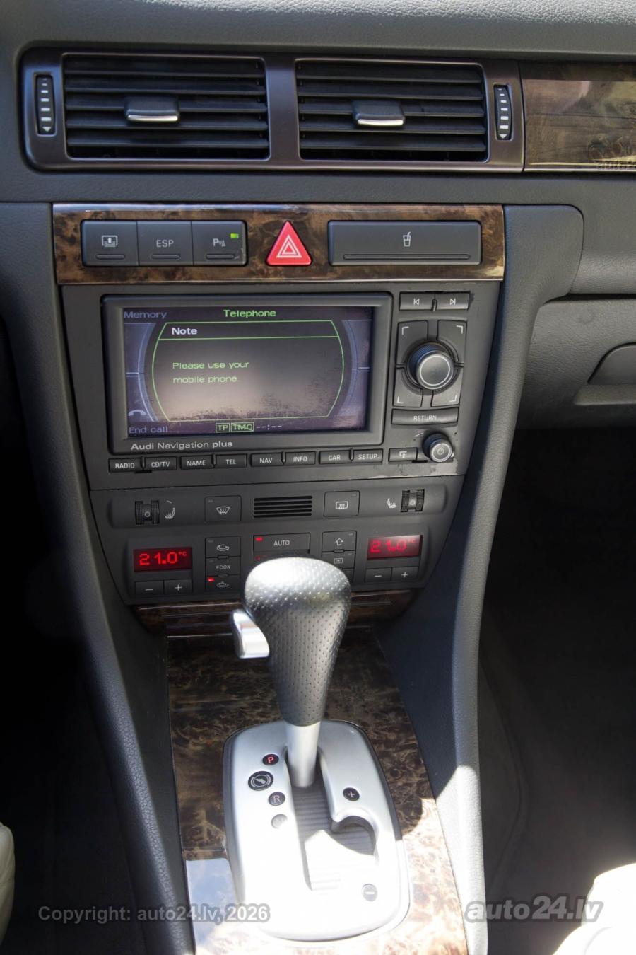 Grey Audi RS6 2004 in Tallinn, with an engine capacity of 4.20 L and mileage of 119 thousand km for 20990 €, photo 13 on AUTOMOTO.COM.LV