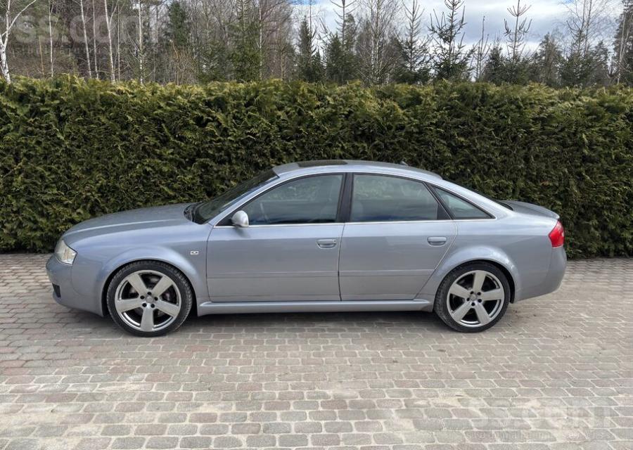 Pelēks Audi RS6 2003 Ogre, ar dzinēja tilpumu 4.20 L un nobraukumu 95 tūkst. km par 21500 €, foto 4 vietnē AUTOMOTO.COM.LV