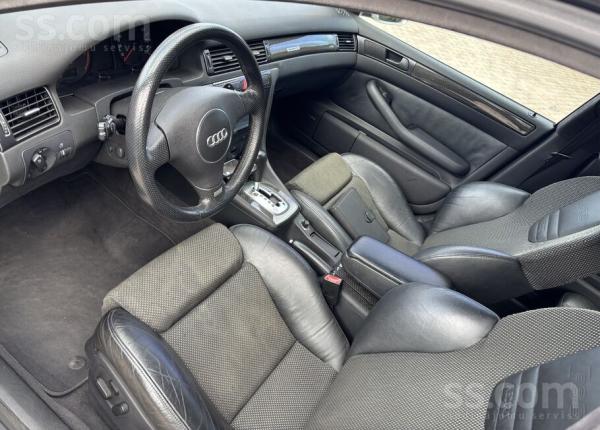 Grey Audi RS6 2003 in Ogre, with an engine capacity of 4.20 L and mileage of 95 thousand km for 21500 €, photo 8 on AUTOMOTO.COM.LV