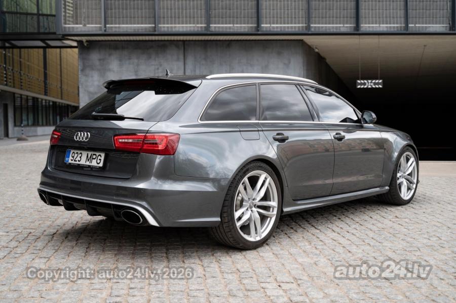 Grey Audi RS6 2013 in Tartu, with an engine capacity of 4.00 L and mileage of 223 thousand km for 35000 €, photo 3 on AUTOMOTO.COM.LV