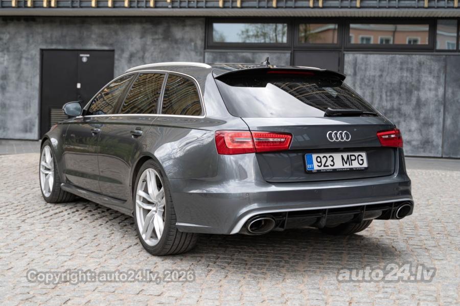 Grey Audi RS6 2013 in Tartu, with an engine capacity of 4.00 L and mileage of 223 thousand km for 35000 €, photo 4 on AUTOMOTO.COM.LV