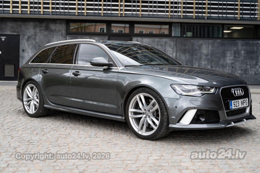 Grey Audi RS6 2013 in Tartu, with an engine capacity of 4.00 L and mileage of 223 thousand km for 35000 €, photo 6 on AUTOMOTO.COM.LV