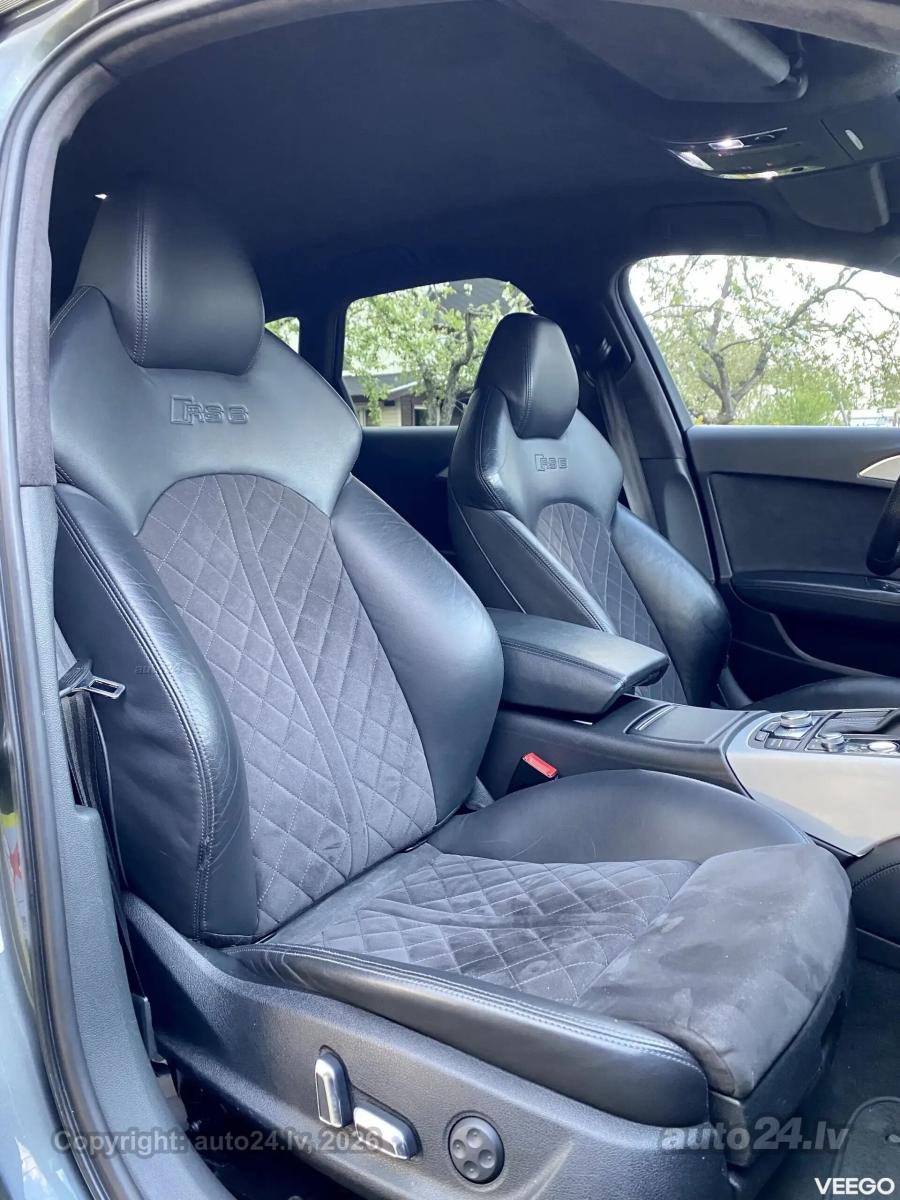 Grey Audi RS6 2013 in Tartu, with an engine capacity of 4.00 L and mileage of 223 thousand km for 35000 €, photo 12 on AUTOMOTO.COM.LV
