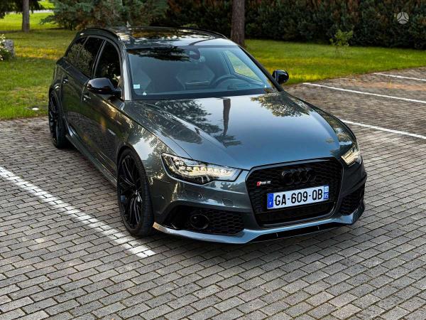 Grey Audi RS6 2013 in Siauliai, with an engine capacity of 4.00 L and mileage of 99 thousand km for 40000 €, photo 4 on AUTOMOTO.COM.LV