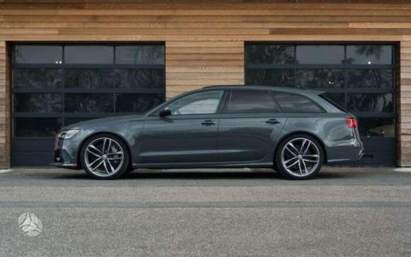 Grey Audi RS6 2014 in Vilnius, with an engine capacity of 4.00 L and mileage of 125 thousand km for 55000 €, photo 3 on AUTOMOTO.COM.LV
