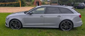 Pelēks Audi RS6 2016 Klaipėda, ar dzinēja tilpumu 4.00 L un nobraukumu 195 tūkst. km par 41900 €, foto 4 vietnē AUTOMOTO.COM.LV