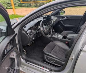 Pelēks Audi RS6 2016 Klaipėda, ar dzinēja tilpumu 4.00 L un nobraukumu 195 tūkst. km par 41900 €, foto 8 vietnē AUTOMOTO.COM.LV