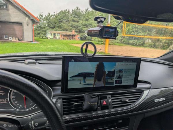 Pelēks Audi RS6 2016 Klaipėda, ar dzinēja tilpumu 4.00 L un nobraukumu 195 tūkst. km par 41900 €, foto 10 vietnē AUTOMOTO.COM.LV