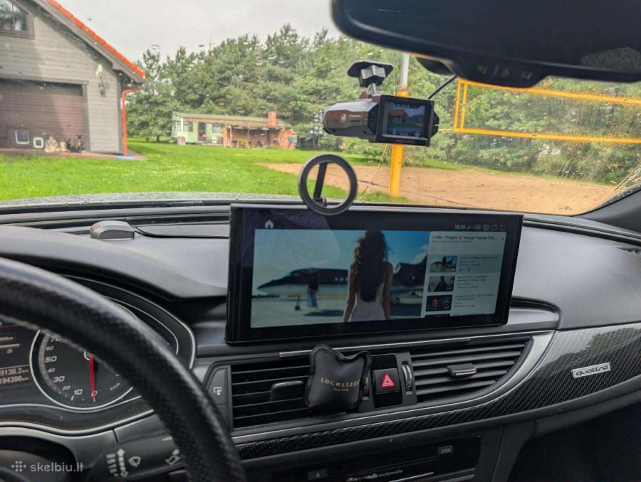 Pelēks Audi RS6 2016 Klaipėda, ar dzinēja tilpumu 4.00 L un nobraukumu 195 tūkst. km par 41900 €, foto 11 vietnē AUTOMOTO.COM.LV