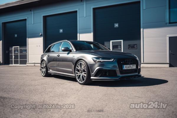 Audi RS6 2016 in Tallinn on AUTOMOTO.COM.LV Grey Audi RS6 2016 in Tallinn, with an engine capacity of 4.00 L and mileage of 256 thousand km for 39999 €, photo 1 on AUTOMOTO.COM.LV