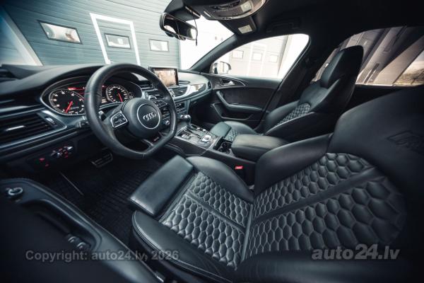 Audi RS6 2016 in Tallinn on AUTOMOTO.COM.LV Grey Audi RS6 2016 in Tallinn, with an engine capacity of 4.00 L and mileage of 256 thousand km for 39999 €, photo 7 on AUTOMOTO.COM.LV