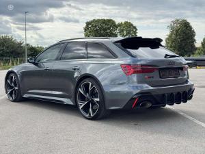 Pelēks Audi RS6 2019 Viļņa, ar dzinēja tilpumu 4.00 L un nobraukumu 90 tūkst. km par 68000 €, foto 5 vietnē AUTOMOTO.COM.LV