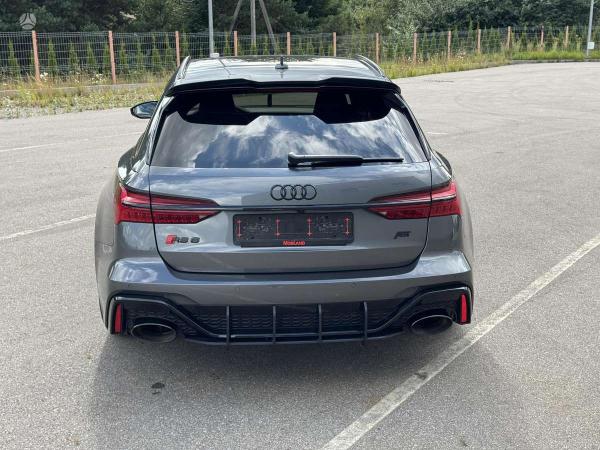 Audi RS6 2019 Viļņa vietnē Pelēks Audi RS6 2019 Viļņa, ar dzinēja tilpumu 4.00 L un nobraukumu 90 tūkst. km par 68000 €, foto 6 vietnē AUTOMOTO.COM.LV