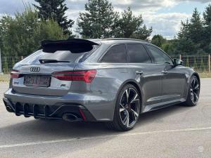 Pelēks Audi RS6 2019 Viļņa, ar dzinēja tilpumu 4.00 L un nobraukumu 90 tūkst. km par 68000 €, foto 7 vietnē AUTOMOTO.COM.LV